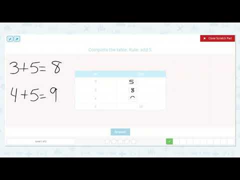 2.111 Addition Input/Output Tables with Sums Up to 20