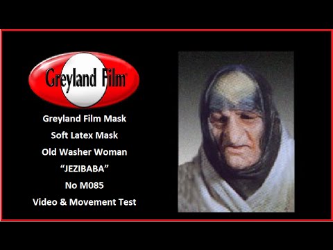 Greyland Film Soft Latex Mask "JEZIBABA "(Washer Woman) M085 / UK Stock