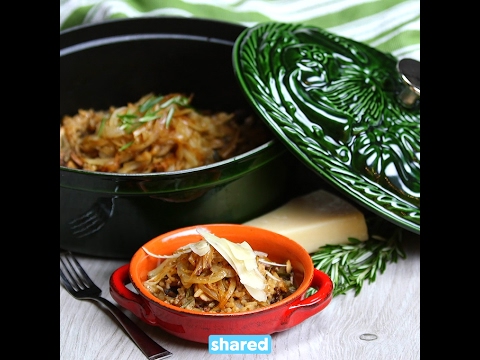 Baked Mushroom Risotto