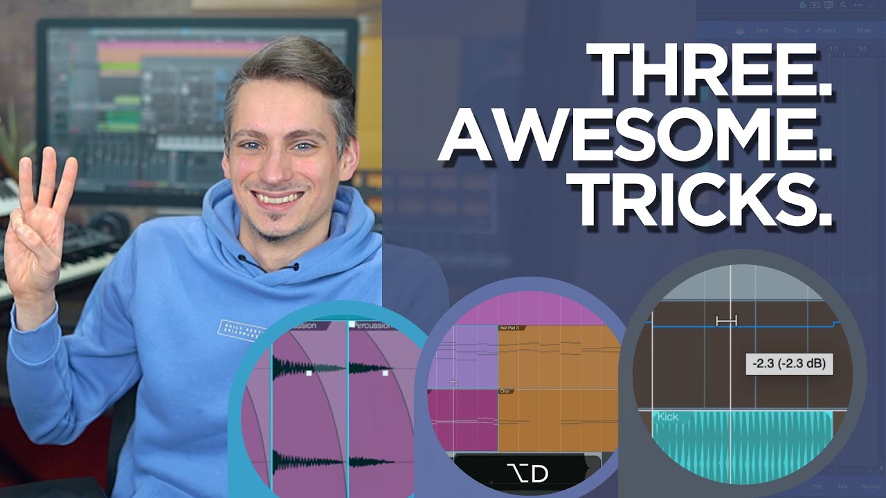 Three Awesome Workflow Tricks in Studio One