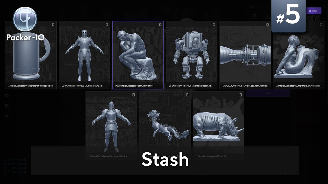Packer-IO: Stash