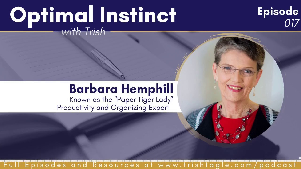 Less Clutter, More Productivity with Barbara Hemphill