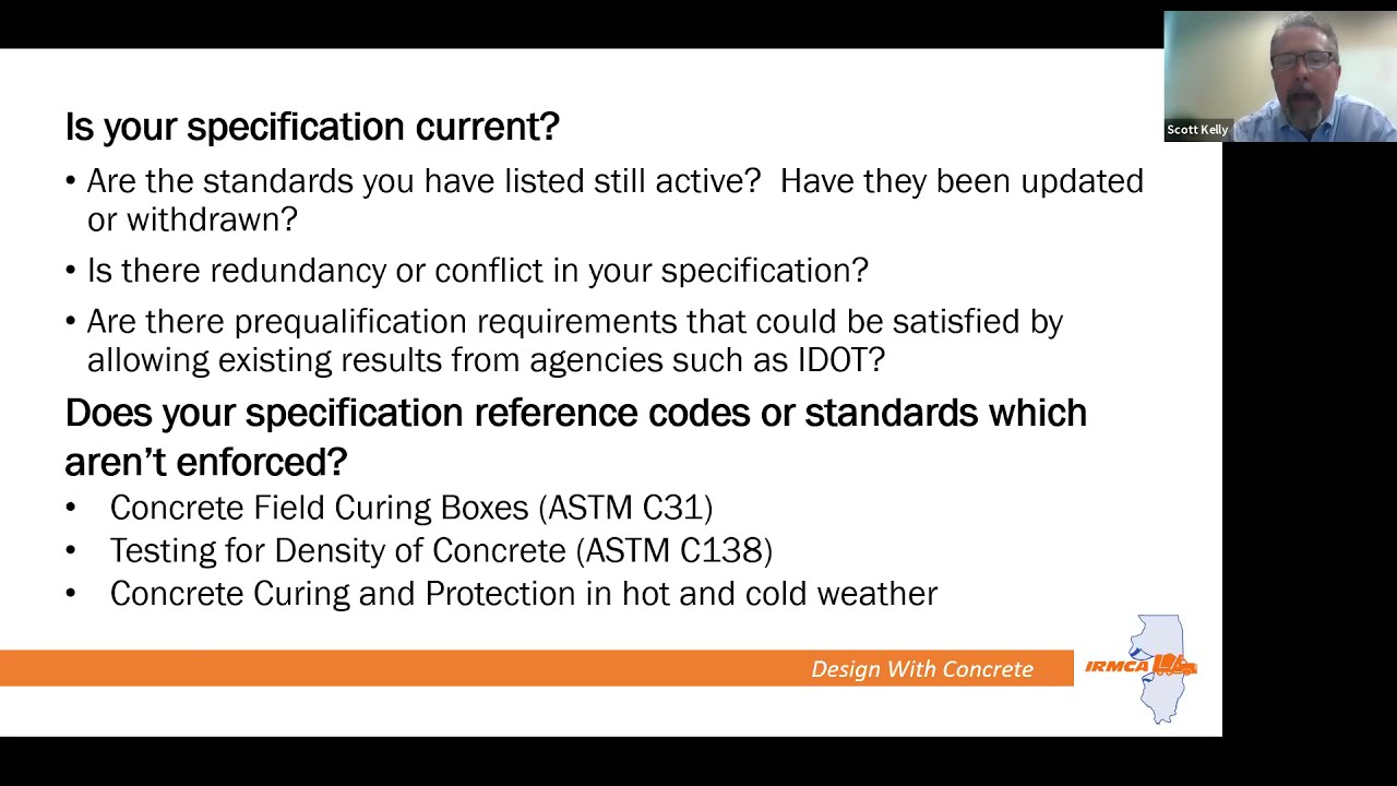 What's in Your Concrete Specifications and What Does it Mean?