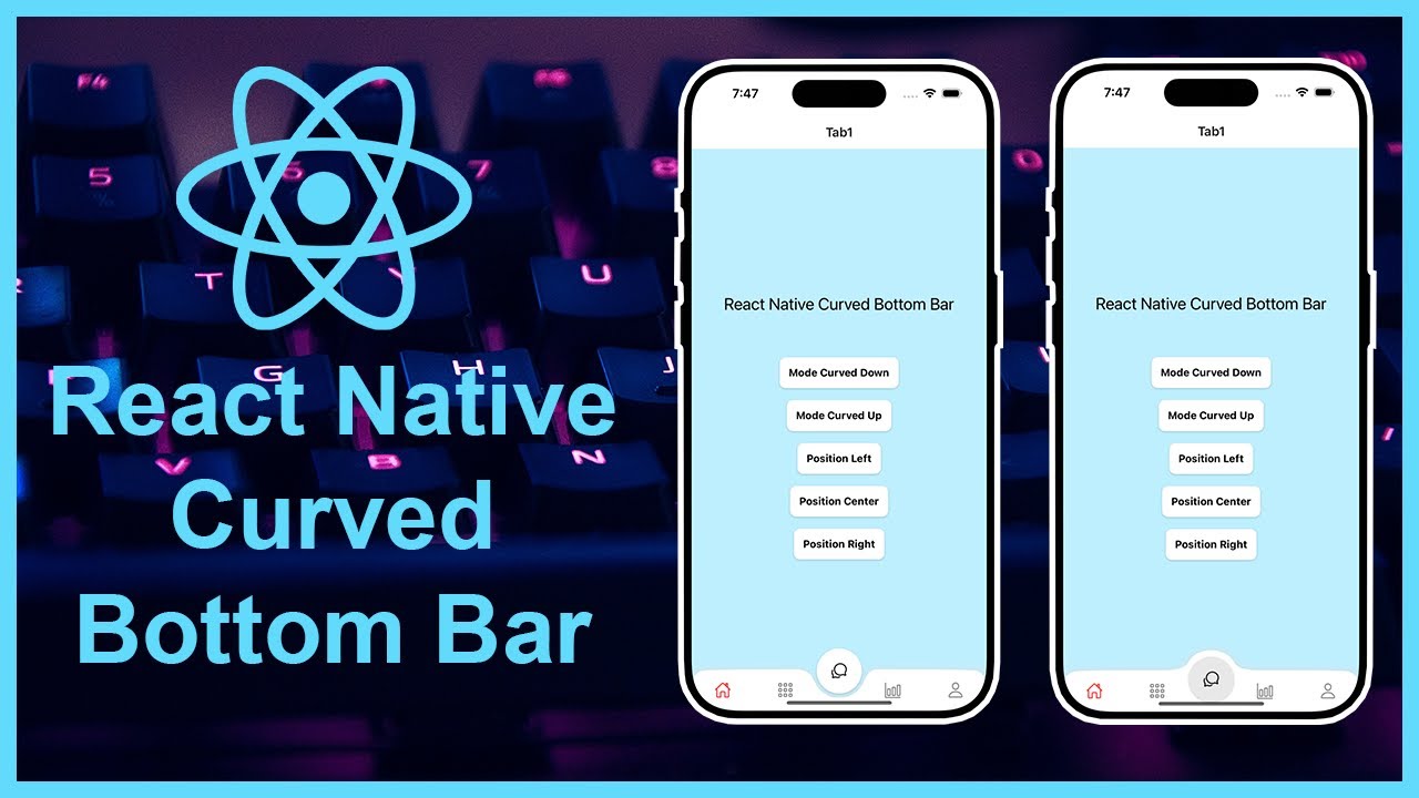 Quick Start React Native Curved Bottom Bar Libraries in 2023
