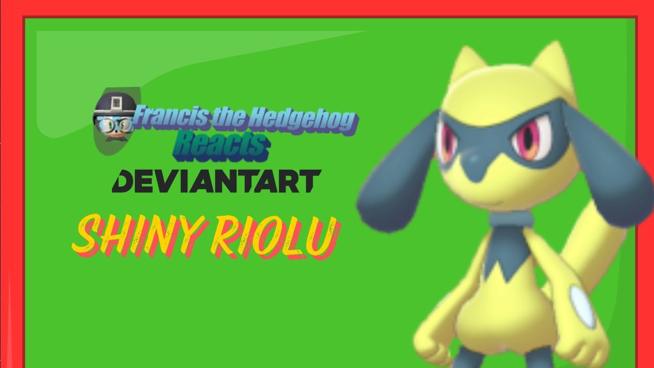 Francis the Hedgehog Reacts to DeviantArt Shiny Riolu