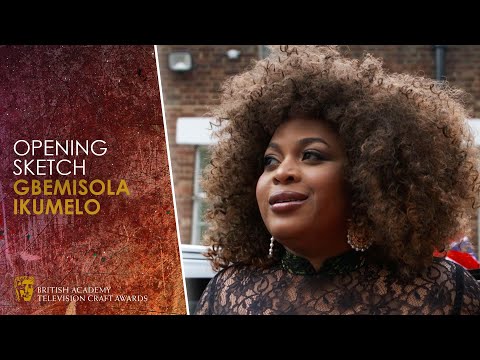 Gbemisola Ikumelo Arrives to Host the BAFTA TV Craft Awards 2021 | Opening Sketch