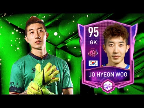 95 JO HYEON WOO REVIEW || FIFA MOBILE GAMEPLAY âš½