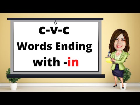 -in Word Family I Phonics Reading I C-V-C words