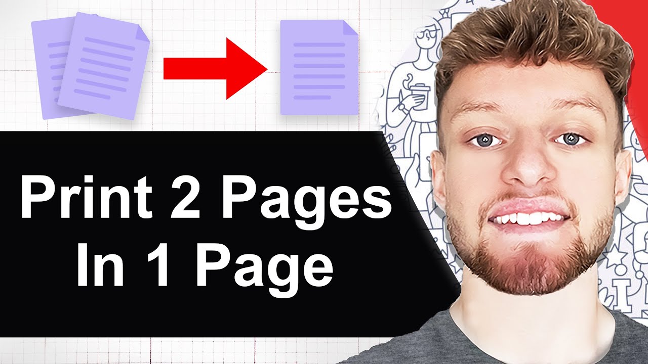 How To Print 2 Page PDF in 1 Page (Step By Step)