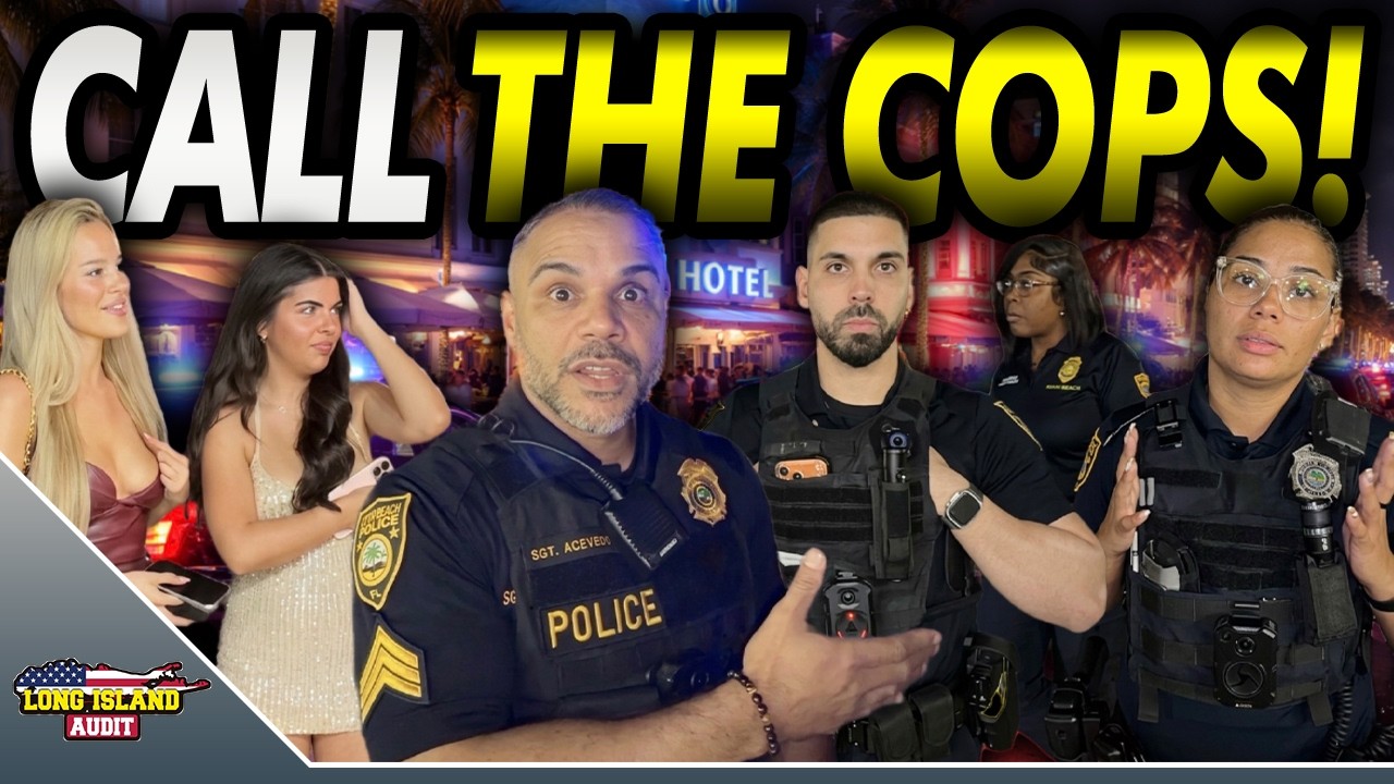 Eight Miami Beach Police Officer’s Vs. A Camera…