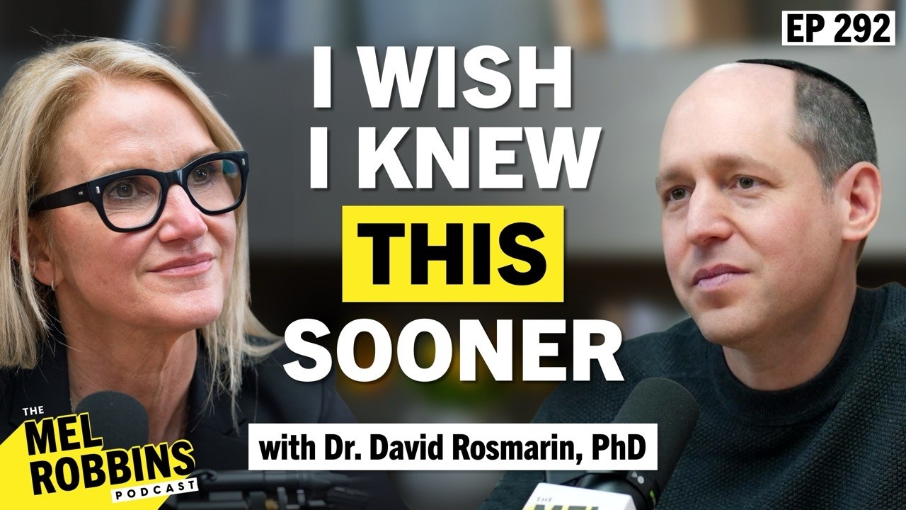 The Secret to Stopping Anxiety & Fear (That Actually Works) | The Mel Robbins Podcast