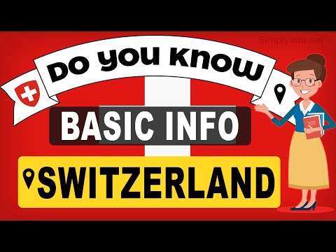 Do You Know Switzerland Basic Information | World Countries Information #169 - GK & Quizzes