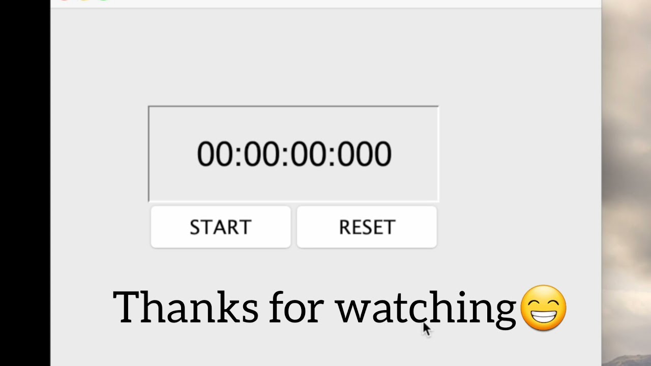 StopWatch  Using #java language