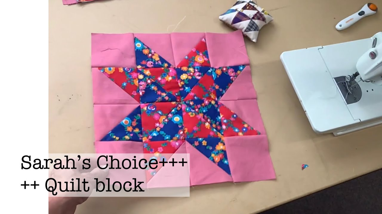 Friendly sampler quilt block | SImple sewing | make a quilt