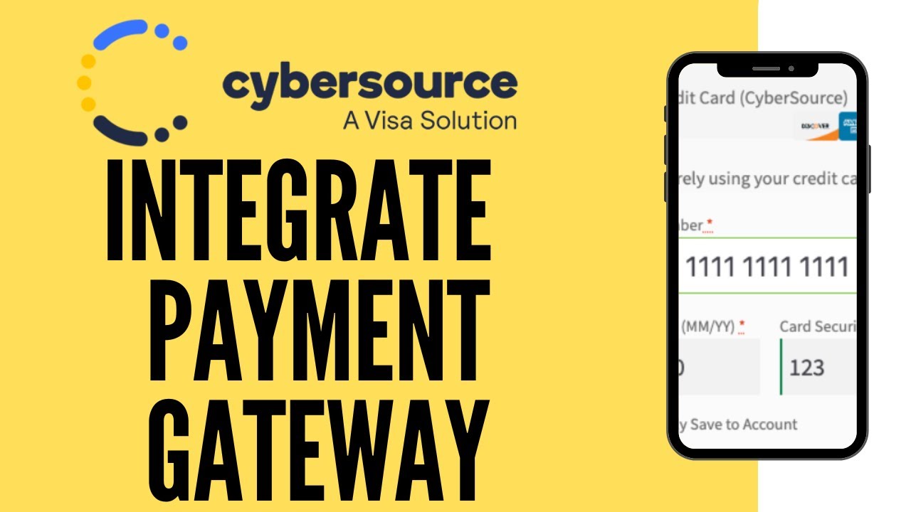 How to integrate Cybersource payment gateway-2025 l SM Tech