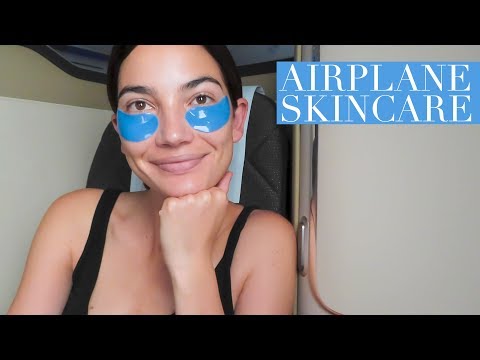 My Airplane Routine | How to arrive fresh-faced after a long trip | Lily Aldridge