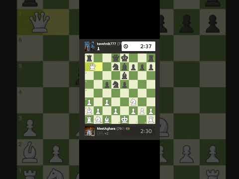 Chess online game play with Kavehnik777 #youtube #chesss #trending #tricks #viral #gaming #checkmate