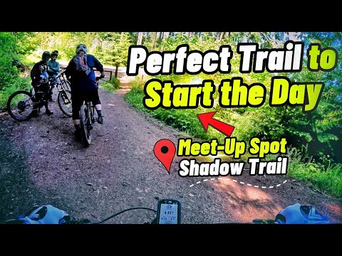Blue rated trails where you learn the basics