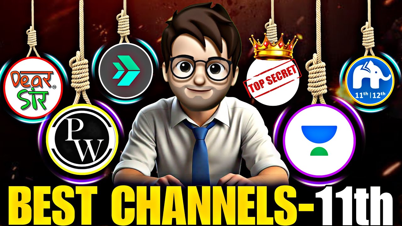 Best YouTube Channels for class11th🔥 / Science,Commerce & Humanities / Best YouTube Educators