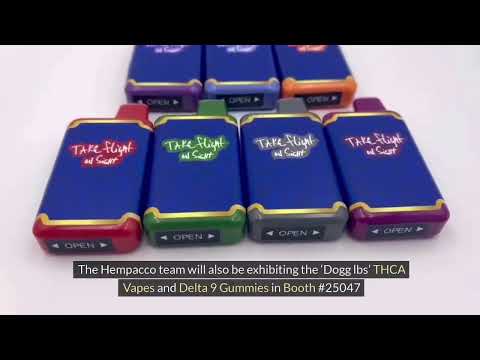 Hempacco's 'Dogg lbs' Line at TPE 2024 Las Vegas - A Revolutionary Roll in the Hemp Industry!