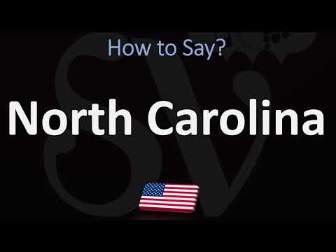 How to Pronounce North Carolina? (CORRECTLY)