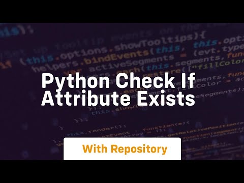 python check if attribute exists