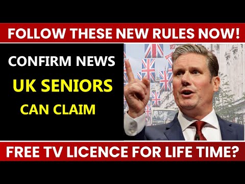 🚨 UK Seniors 60+ Eligible for FREE TV License for Life! Act Now with These New Rules!