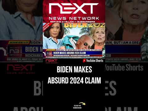 Biden Makes Absurd 2024 Claim #shorts | Conspiracy Daily Update