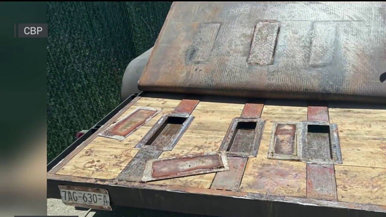 US Border Patrol seizes nearly 130 pounds of fentanyl inside flatbed trailer in Pine Valley | NBC 7