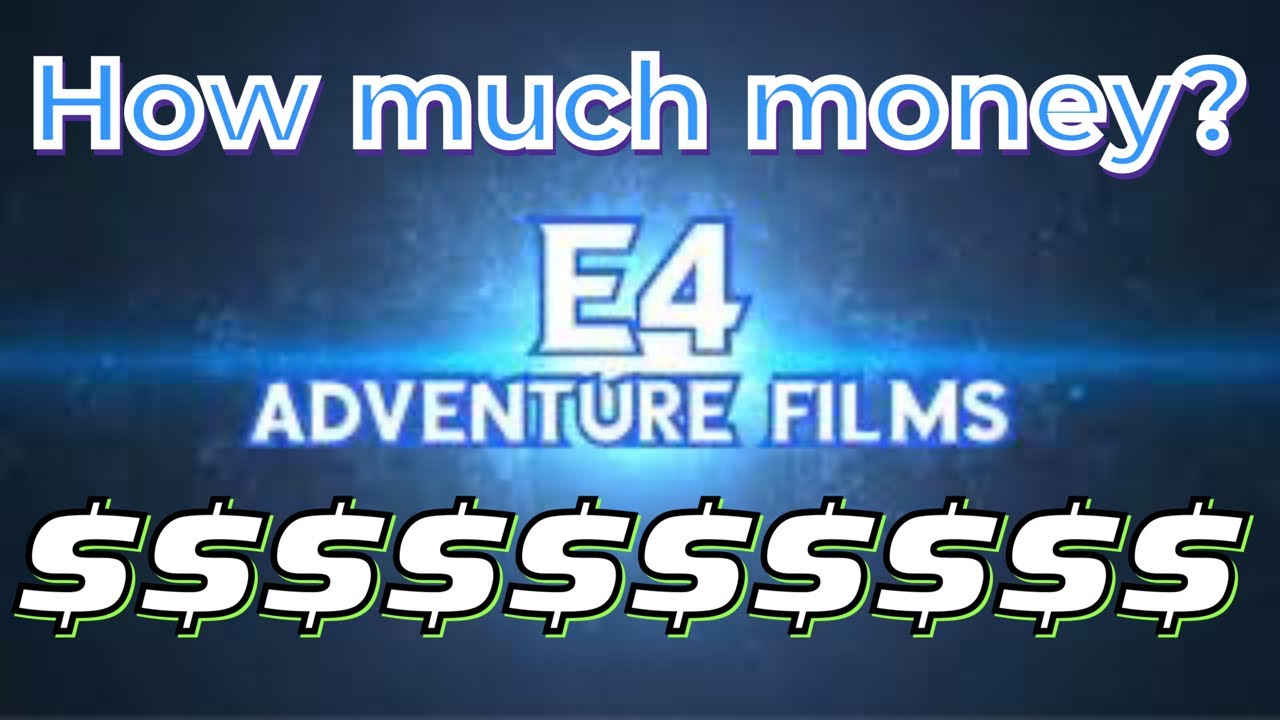 How much money does E4 make on YouTube? 💰