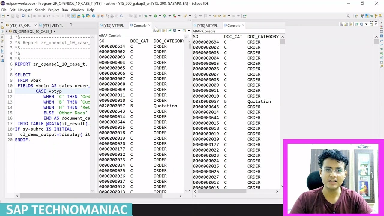 Case statement in Select - Open SQL Enhancement ABAP on HANA - Part 6