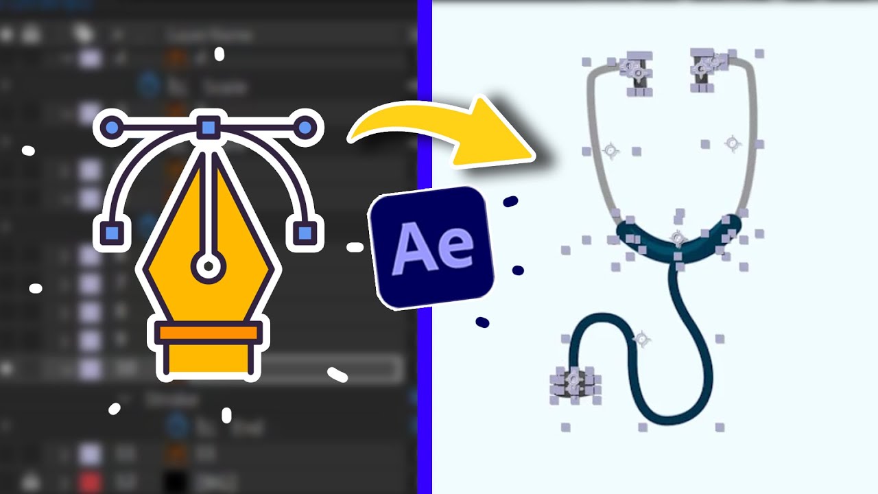 After Effects Beginner Tutorials - Day:10 | Stroke Animation
