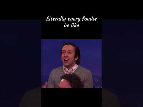 Simon Helberg explaining Kunal's love for food #shorts #youtubeshorts #viral