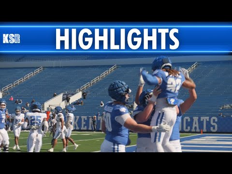 Kentucky football Spring Showcase / Scrimmage highlights