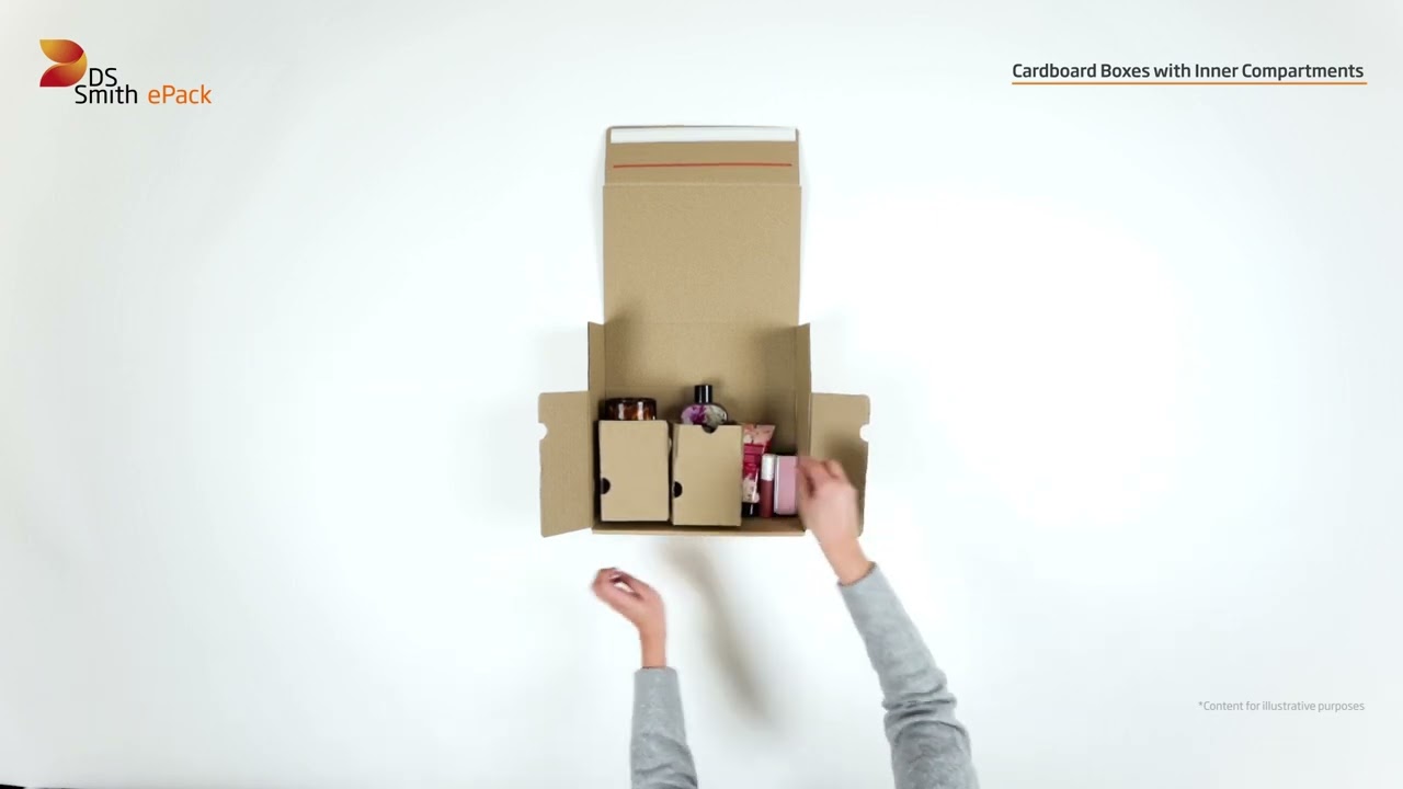 Cardboard Boxes with Inner Compartments