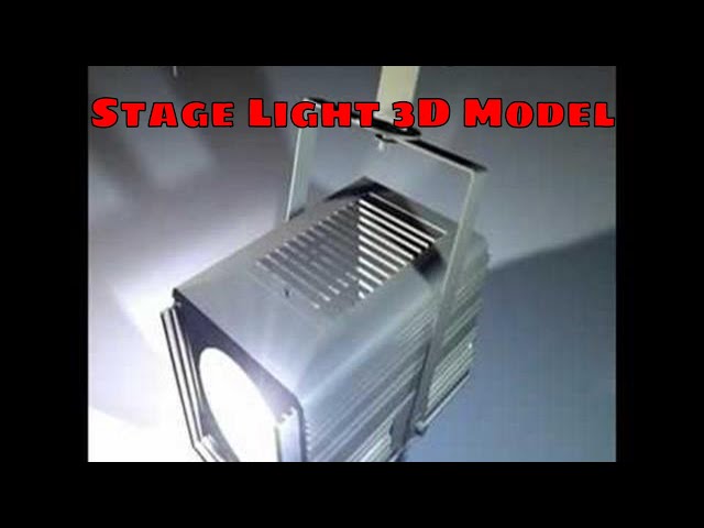 Stage light - PC 3D Model - FlatPyramid