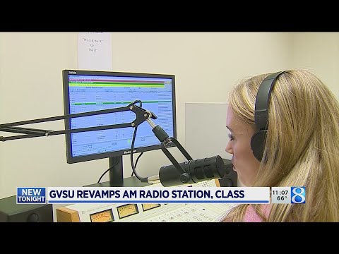 GVSU revamps AM radio station, class