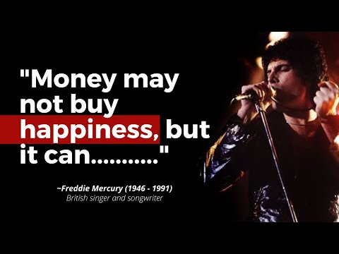 Freddie Mercury Best Quotes || British singer and songwriter