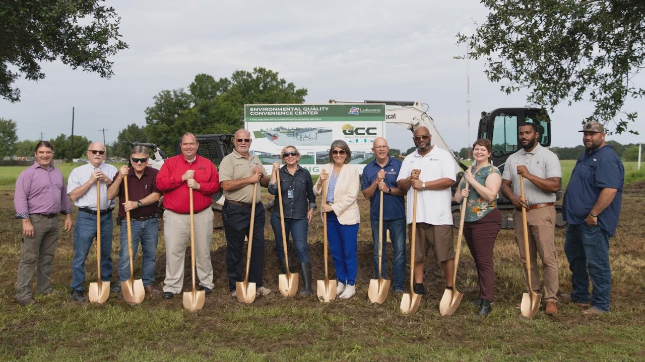 LCG breaks ground on Environmental Quality Convenience Center