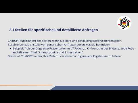 ChatGPT Deutsch – 9 Tipps zur effektiven Nutzung von ChatGPT für PowerPoint-Präsentationen