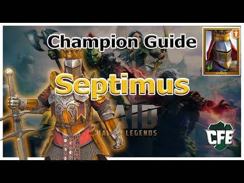 RAID Shadow Legends | Champion Guide | Septimus