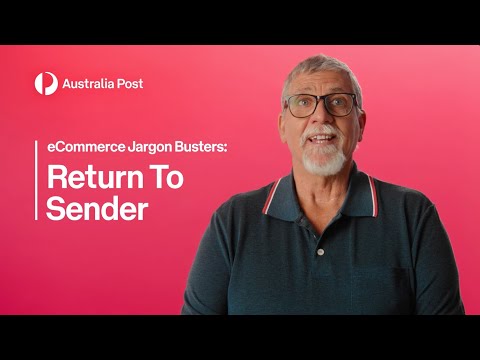What does return to sender mean? | eCommerce Jargon Busters