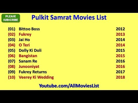 Pulkit Samrat Movies List