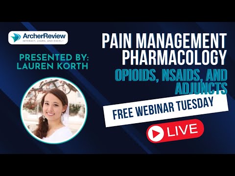 Pain Management Pharmacology for Nursing Students: Opioids, NSAIDs, and Adjuncts