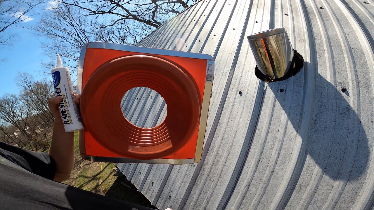 How to Install A Wood Burning Stove Chimney - A Quick Guide (Double Wall Stove Pipe)