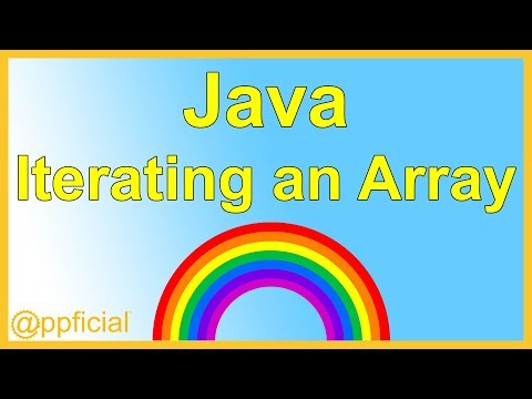 Iterating an Array using a For Loop - Initializing and Printing Arrays Java Tutorial - Appficial