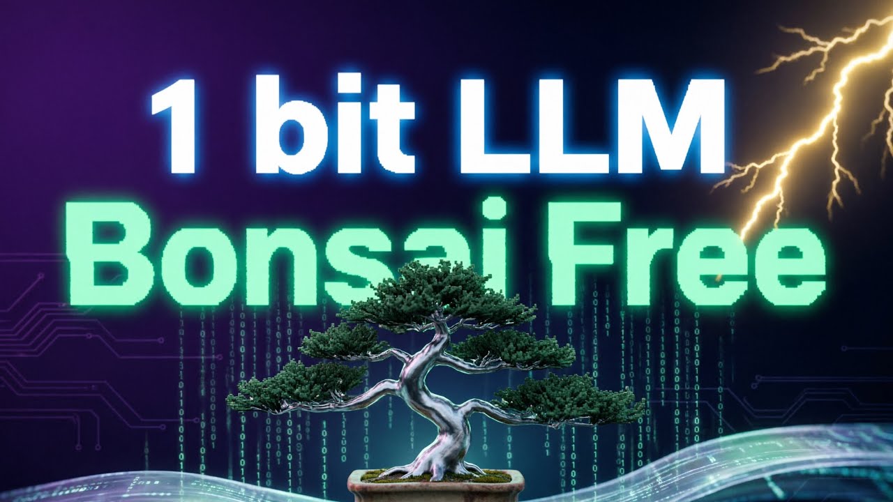 New 1 bit LLM : Bonsai 8B