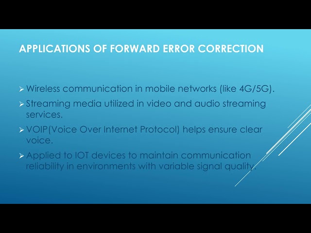 Understanding Forward Error Correction: Enhancing Data Transmission Reliability | Galaxy.ai ...