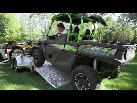 Exclusive Action Series All Aluminum Utility/ Landscape Hauler