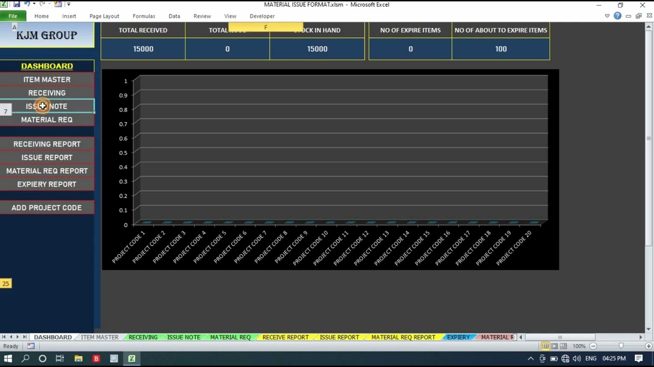 MATERIAL REQUISITION FORMAT fully automatic in English